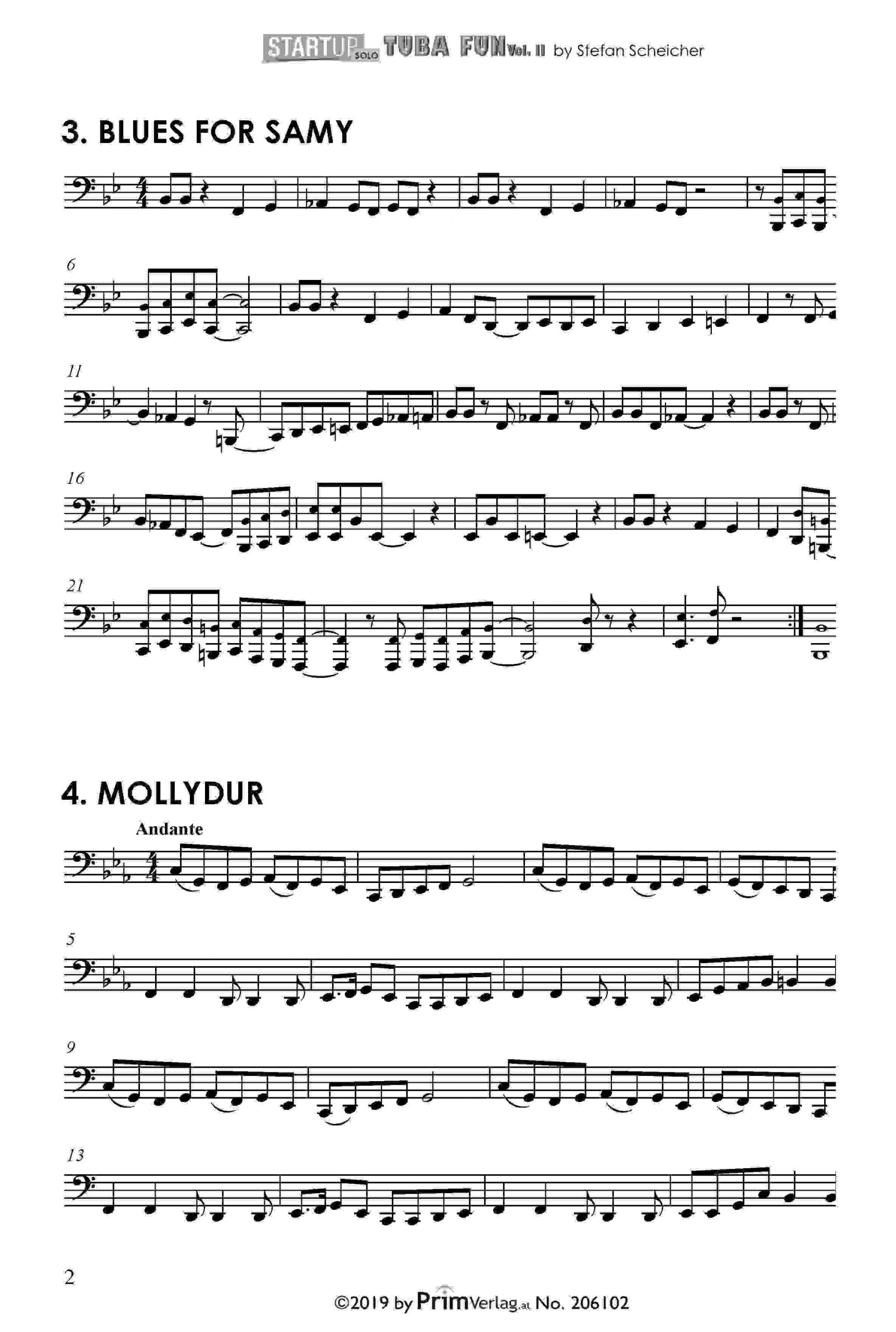 TUBA FUN Vol. 2 - Stefan Scheicher - PrimVerlag